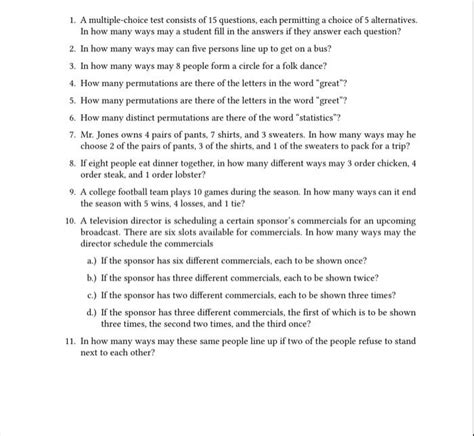 solved 1 a multiple choice test consists of 15 questions