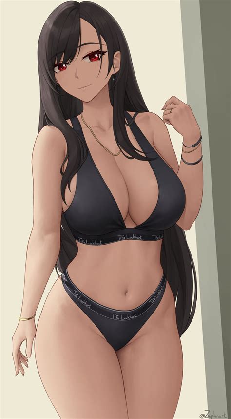 Tifa Lockhart Final Fantasy And More Drawn By Zaphn Danbooru
