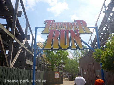 Thunder Run At Kentucky Kingdom Theme Park Archive
