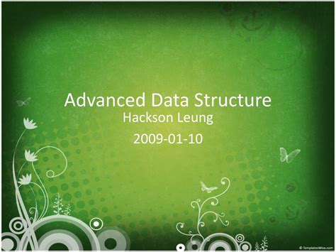 Ppt Advanced Data Structure Powerpoint Presentation Free Download