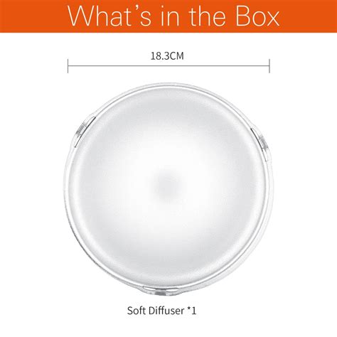 Godox 7 Inch 18 3cm White Diffuser Filter Fo Grandado
