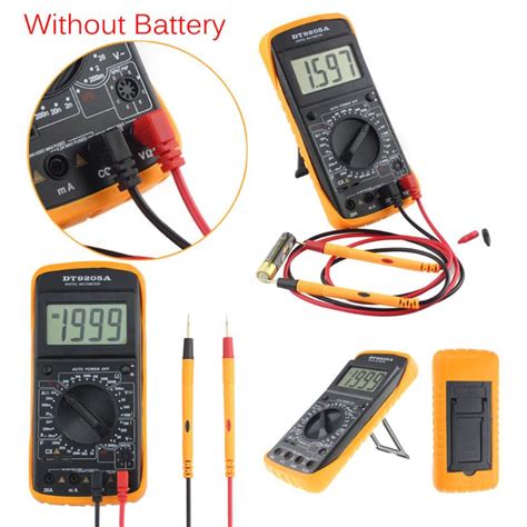Multimeter Digital Lcd Display Electric Tester Mea Grandado