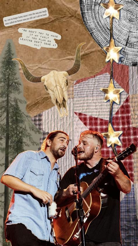 Noah Kahan And Zach Bryan Cute Wallpapers Music Artists Bryan