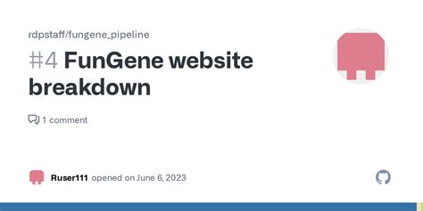 FunGene Website Breakdown Issue 4 Rdpstaff Fungene Pipeline GitHub