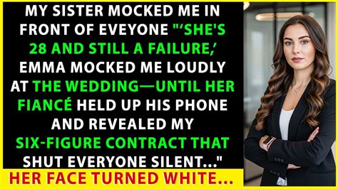 My Sister Mocked Me In Front Of Everyone — Then Her Fiancé Interrupted