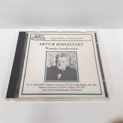 Yahooオークション 伊 Artur Rodzinsky Mozart Piano Concertos No
