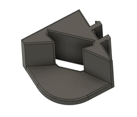 led strip mount 12mm 2020 extrusion printable voron user mods team fdm