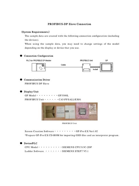 profibus dp e pdf input output programmable logic controller