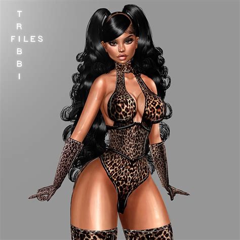 Imvu Wildin Outfit Bibirasta Boot Bodysuit And Gloves Mesh Etsy