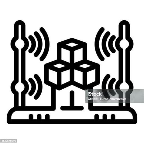 3d 스캐닝 시스템 라인 아이콘입니다 3d 큐브 스캔 벡터 그림은 흰색으로 분리되어 있습니다 3d 스캐너 디자인 개요 스타일 및 응용 프로그램을 위해 설계되었습니다 3차원