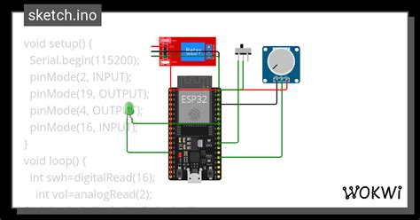Esp32 Using Pontential Meter Wokwi Esp32 Stm32 Arduino Simulator