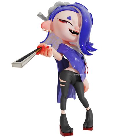 Splatoon 3 Shiver Render By 14junes On Deviantart