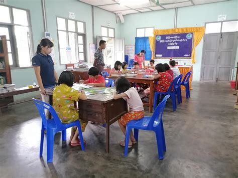 ရေဖြူမြို့နယ်၊ လူထုအခြေပြုဗဟိုဌာန၌ စိတ်ကြိုက်ပုံတူပန်းချီပြိုင်ပွဲနှင့