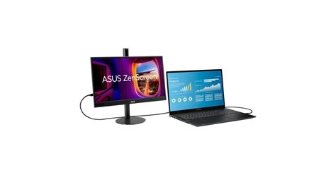 Asus Zenscreen Mb Ahg Portable Monitor Zwart Hz Hdmi Usb Type C Freesync Premium