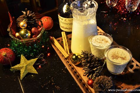 Lets Hog The Eggnog A Christmas Recipe Peckish Me