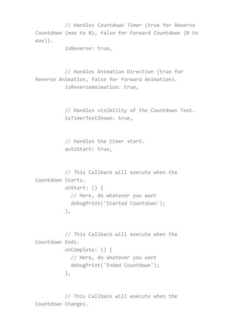 Circular Timer In Flutterpdf
