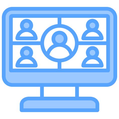 Virtual Class Generic Color Lineal Color Icon