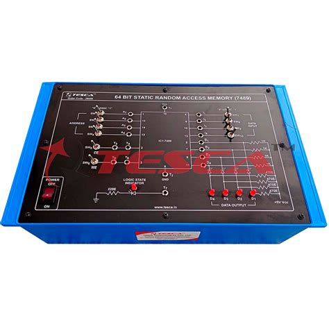 16x4 Bit Static Random Access Memory 7489 For Hands On