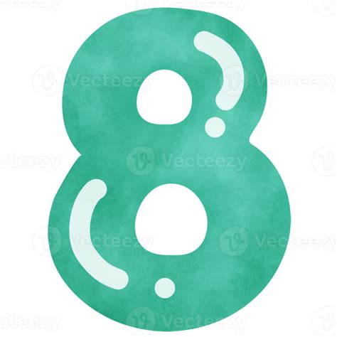 Cute Number 44024087 Png