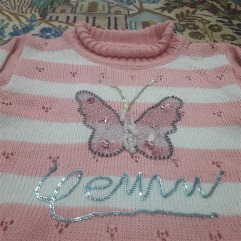 کمدا قیمت و خرید بلوز بافت دخترانه رنگ مطابق عکس سایز مناسب 2 الی 4