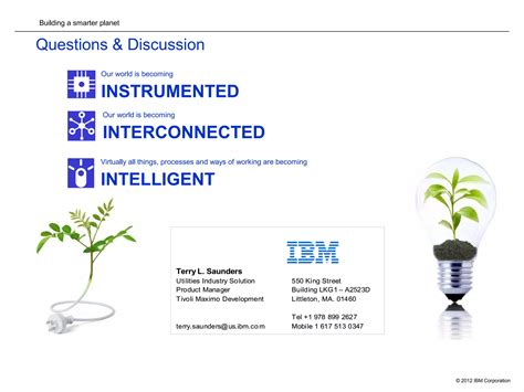 Ibm Maximo For Utilities Tandd Ppt