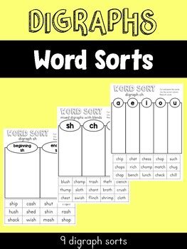 Word Sorts Digraphs By Firstly Focused TPT