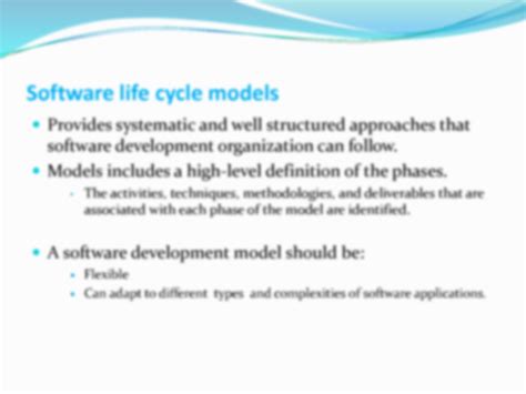 Solution Software Development Life Cycle Models Studypool