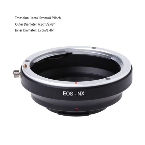 แหวนอะแดปเตอร์เมาท์เลนส์ Nex Nx สําหรับเลนส์ Ef เป็น Nx5 Nx10 Nx20