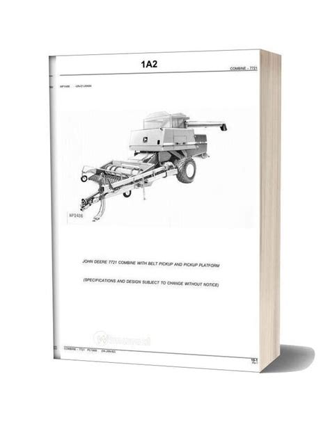 John Deere 7721 Parts Catalog