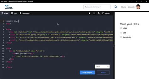Video My Updated Mark Your Skills Page Vineeth Cilamkoti Posted On