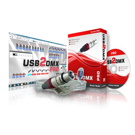 USB2DMX PRO Professional USB DMX Interface 59 00