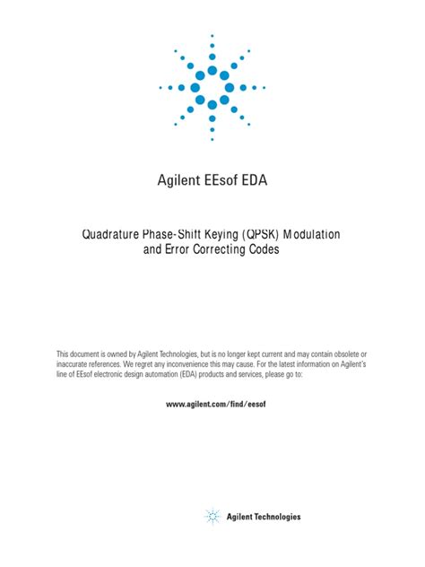 Qpsk Modulation And Error Correcting Codes Pdf Forward Error