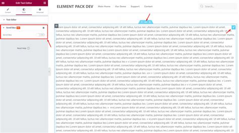How To Use Scroll Box Extension By Element Pack Addons For Elementor