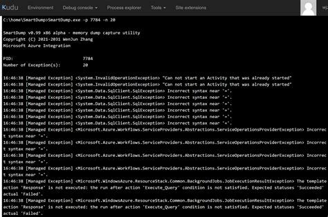 Github Microsoft Smartdump Smartdump An Exception And Memory Dump Capture Utility