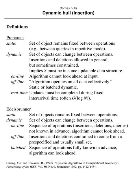 Ppt Convex Hulls Dynamic Hull Insertion Powerpoint Presentation Free Download Id 5832018