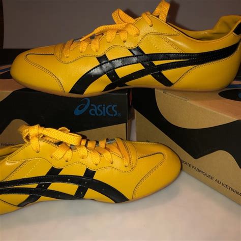 Asics Shoes Kill Bill Shoes Asics Yellow Black Bruce Lee Poshmark