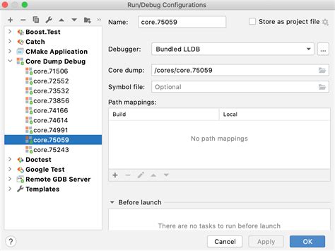 Clion 20203 Eap Postmortem Debug With A Core File The Clion Blog