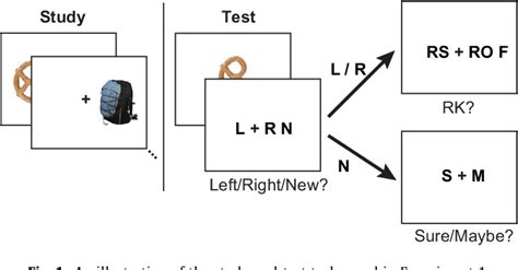 Figure 1 From Familiarity In Source Memory Semantic Scholar