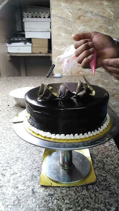 1 5 Kg Chocolate Cake Normal Design 🤩🤩 Cake Shortvideo 🤩 Birthdaycake