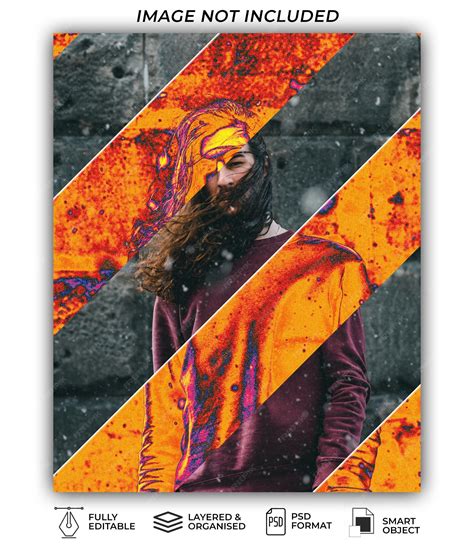 Premium Psd Heatmap Effect Template