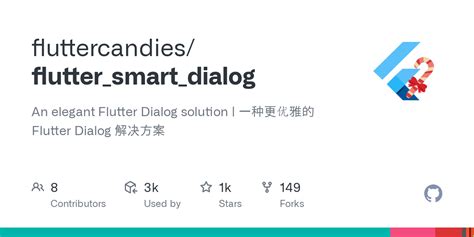 Github Fluttercandiesfluttersmartdialog An Elegant Flutter Dialog Solution 一种更优雅的