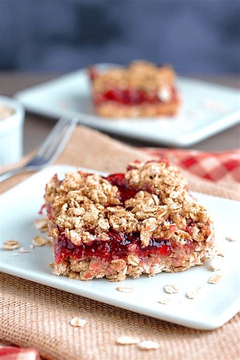 Raspberry Oat Bars Plantwell Raspberry Oat Bars Plantwell