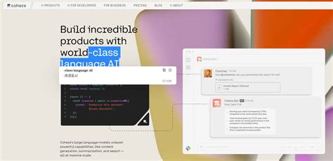 Cohere Class Language Ai Productivity Explore 10000 Ai Tools