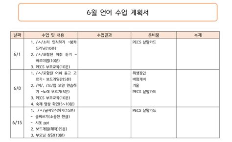 온라인 언어치료의 기본 촘촘한 회기 계획서 작성하기 라라언어클리닉 블로그 이야기
