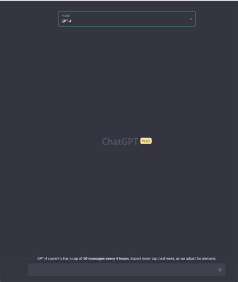 Looks Like Gpt 4 Cap Will Be Lowered Again Less Than 50 Every 4 Hours