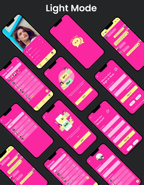Let S Talk Messages Group Chat Calls Flutter App Android IOS