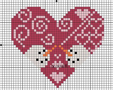 Snowman Heart Рождественская вышивка крестом Узоры для вышивки крестиком Схемы для вышивки