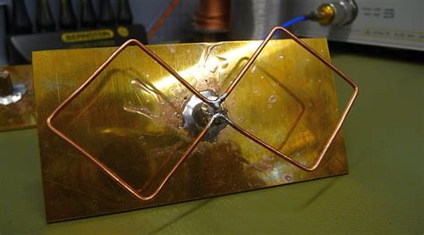 Bi Quad Antenna In Millimeters