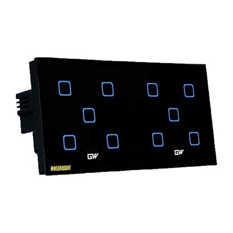 خرید و قیمت کلید لمسی 10 پل گلدور