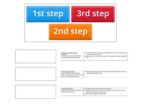 Speaking Framework Match Up